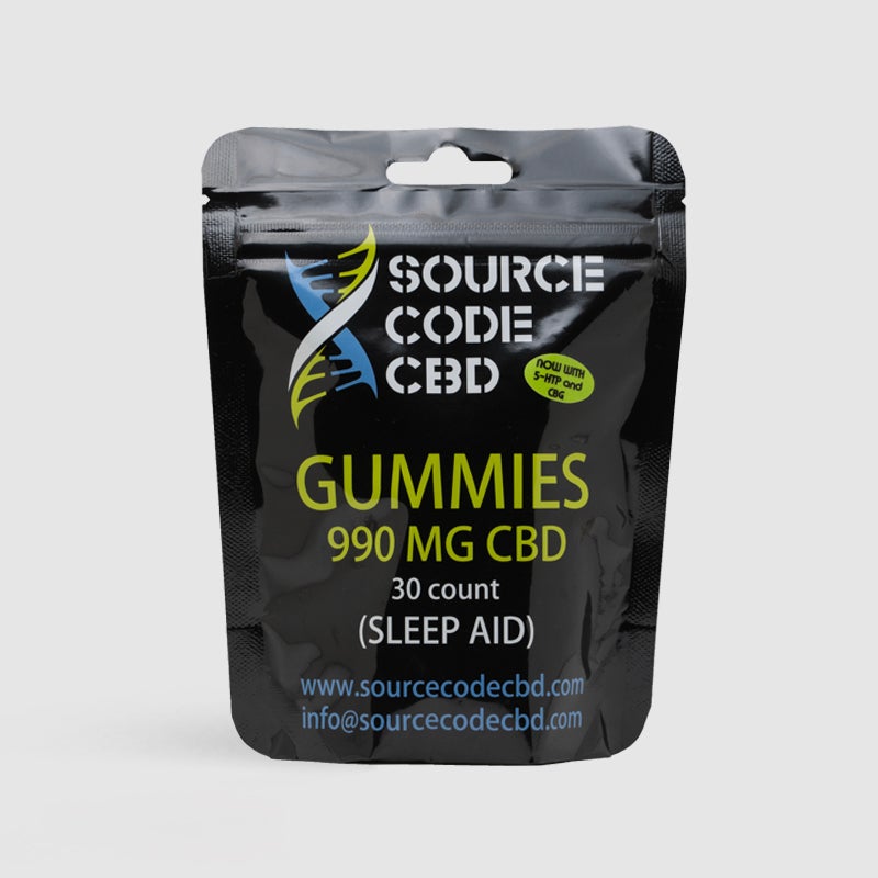 Sleep Gummies 990mg 30ct Broad Spectrum | Source Code Essentials, LLC